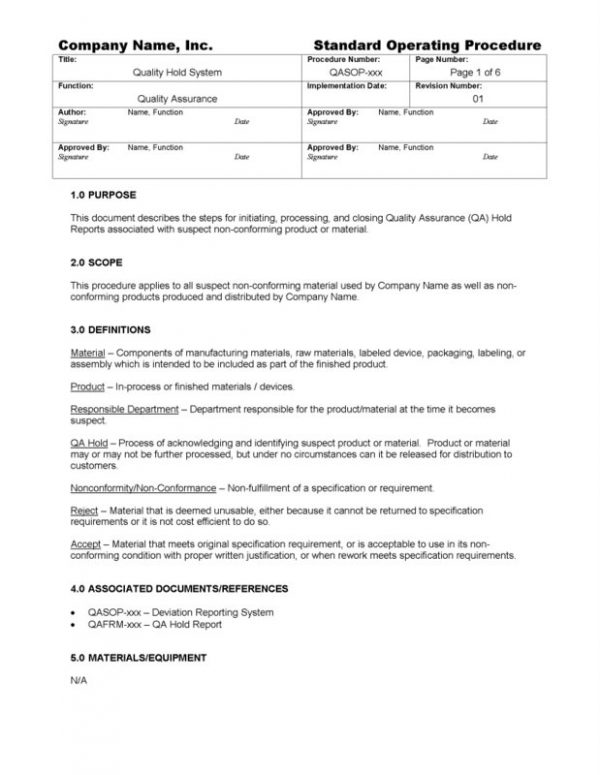 QA Hold System – GMPDocs.com